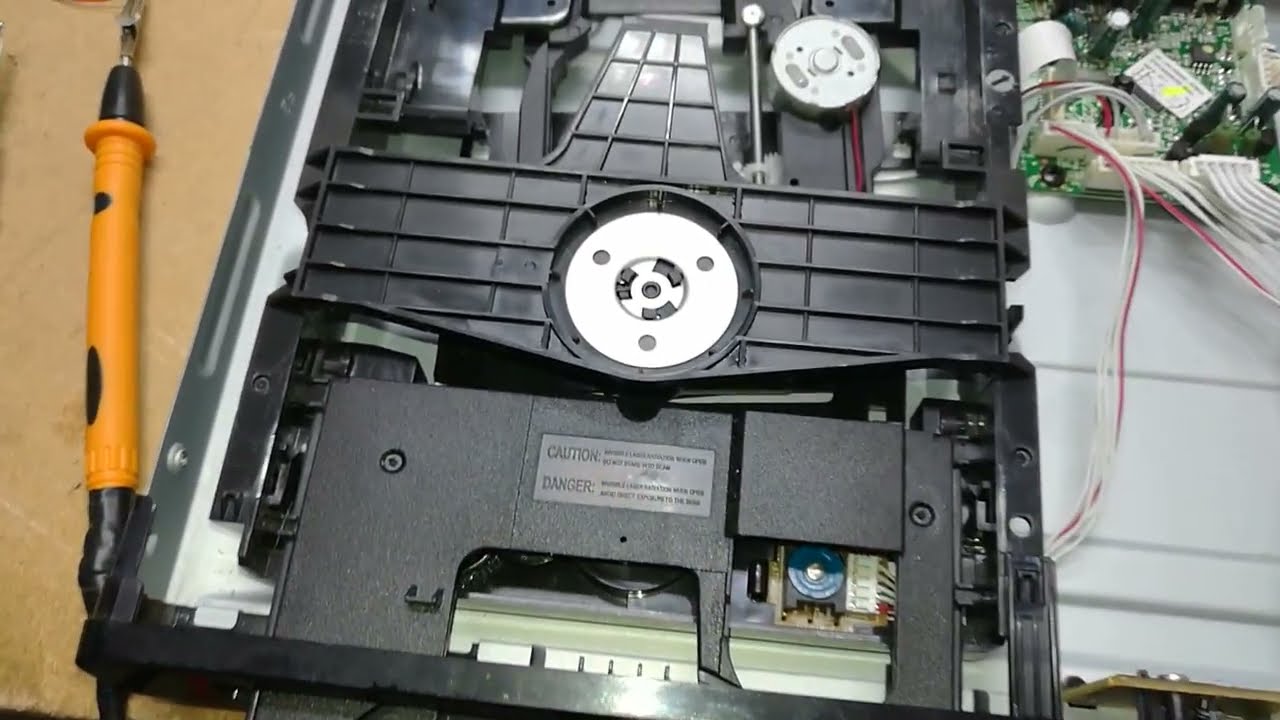 DVD Philips DVP3850K 55 Reparación de Motor, diagnosticar defecto - YouTube