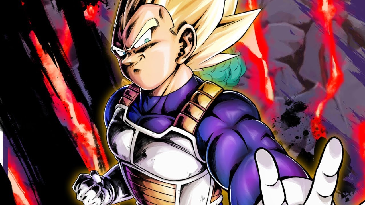 NEWLY BUFFED SUPER SAIYAN VEGETA SHOWCASE! | DRAGONBALL LEGENDS PVP ...