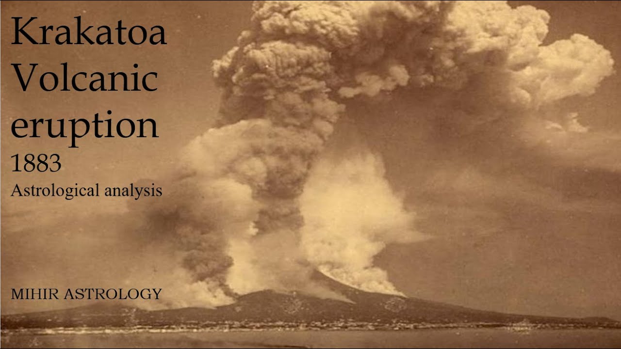 Krakatoa volcanic eruption - Astrological analysis - YouTube