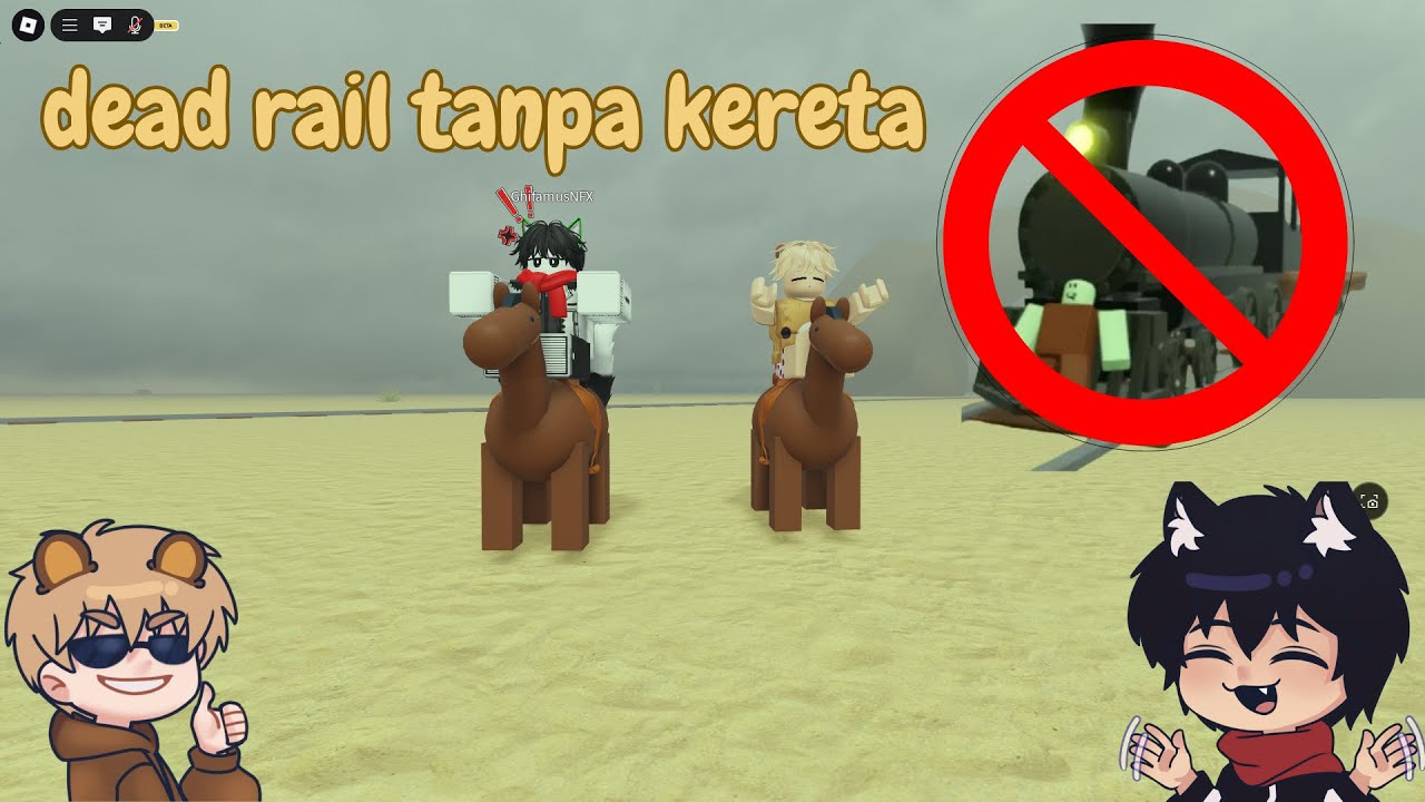 NAMATIN DEAD RAILS TANPA KERETA!!! bareng @ghifamusnfx roblox || - YouTube