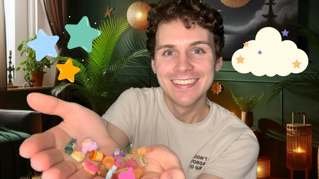 ASMR LITTLE ITEMS/TOYS SHOW & TELL 🪁 (Whispered, Relaxing, Plastic ...