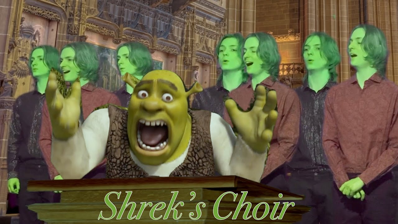 Shrek’s Choir Sings “What Are You Doing in My Swamp” - YouTube
