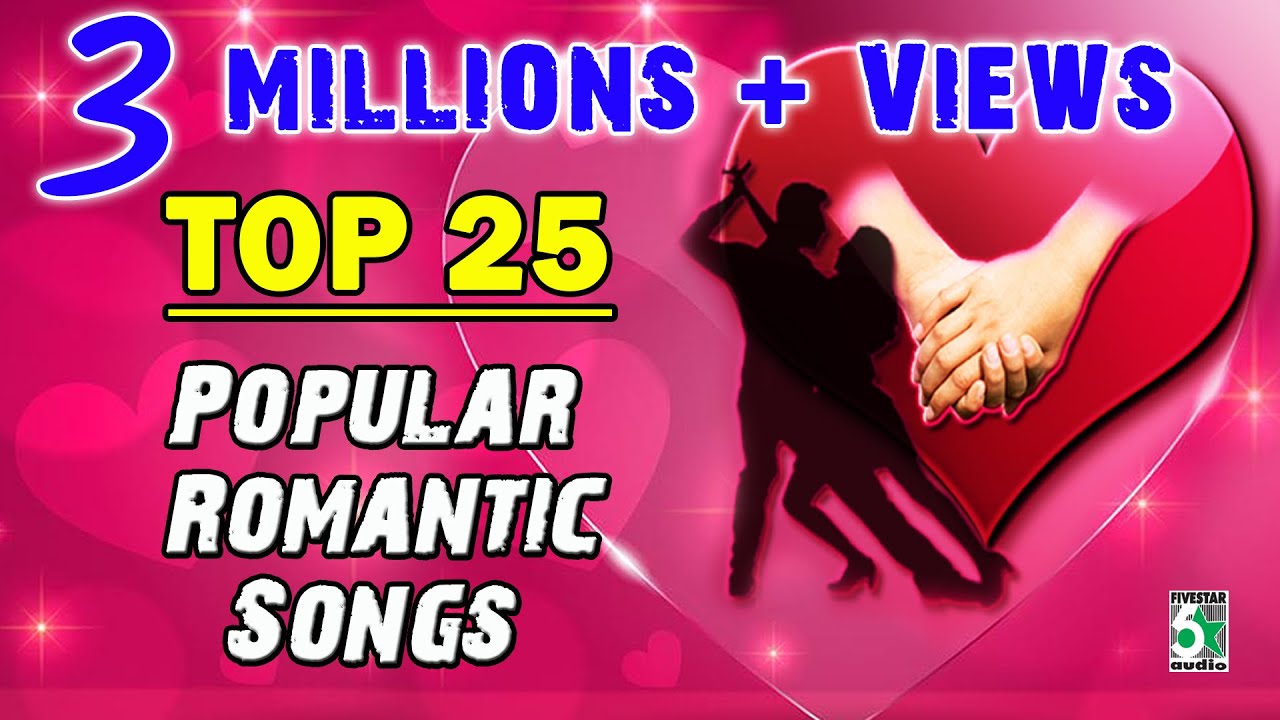 Top 25 Popular Romantic Love Songs | Audio Jukebox - YouTube