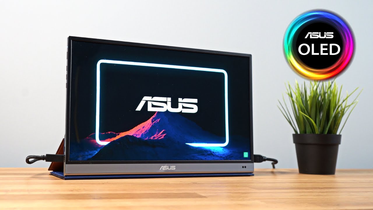 ASUS ZenScreen OLED - #UNBOXING & PREVIEW - YouTube