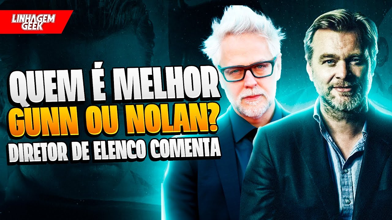 CHRISTOPHER NOLAN VS JAMES GUNN! DIRETOR DE ELENCO FALA COMO É ...