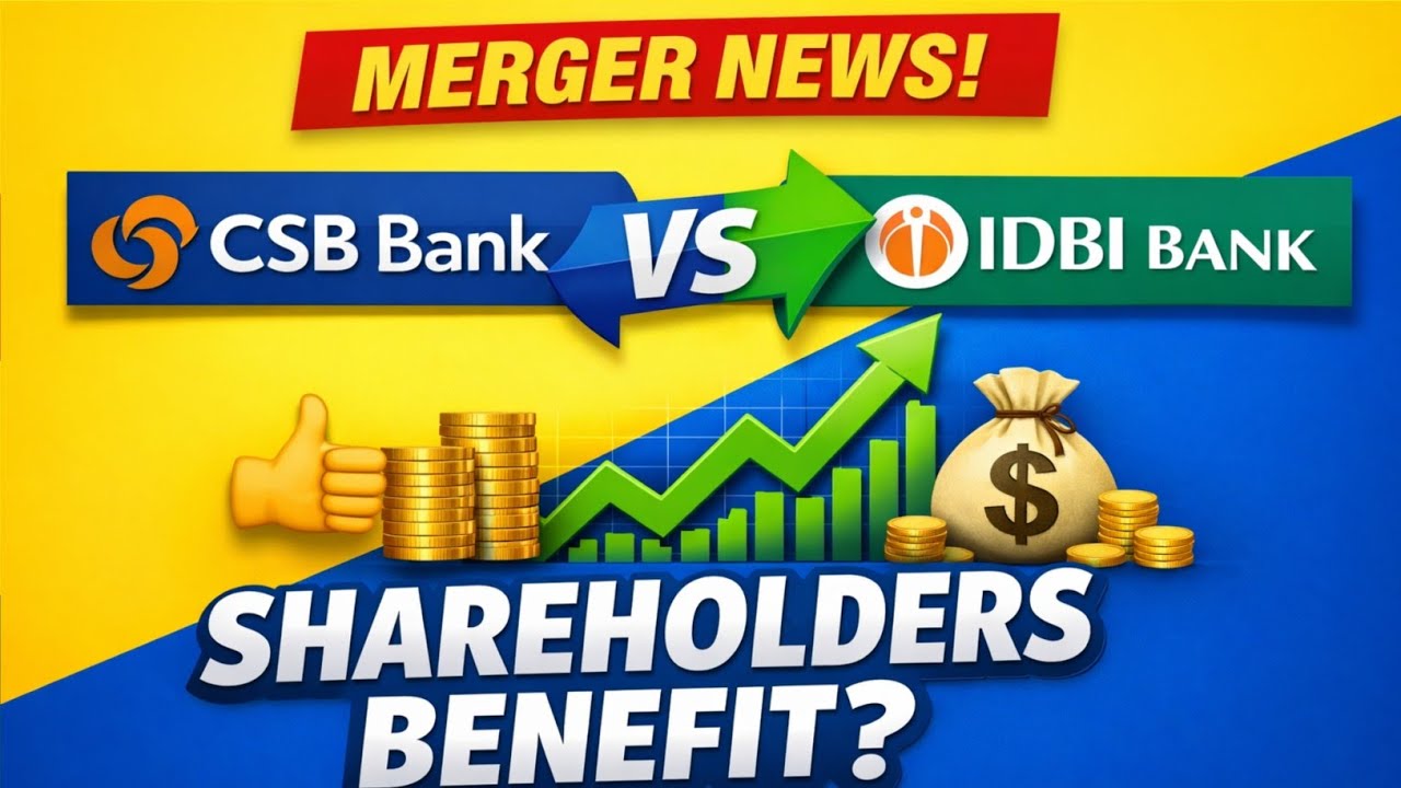 IDBI BANK 💥 MERGER? - YouTube