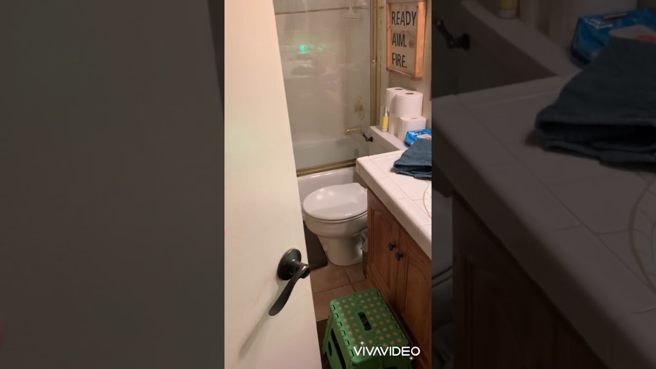 Stinky bathroom - YouTube