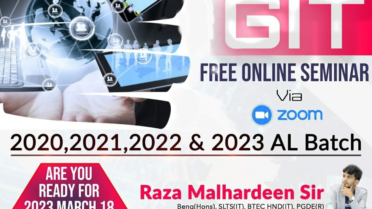 GIT Session By Raza Malhardeen - YouTube