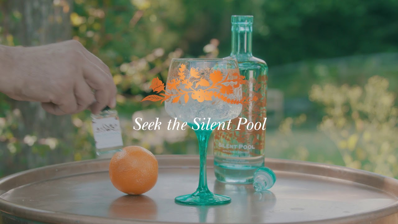 Silent Pool Gin: G&T with Liquid Garnish Mist - YouTube