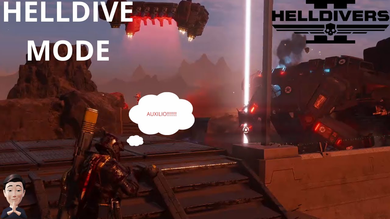 Helldivers 2 - DEFENSA EN MODE HELLDIVE - YouTube