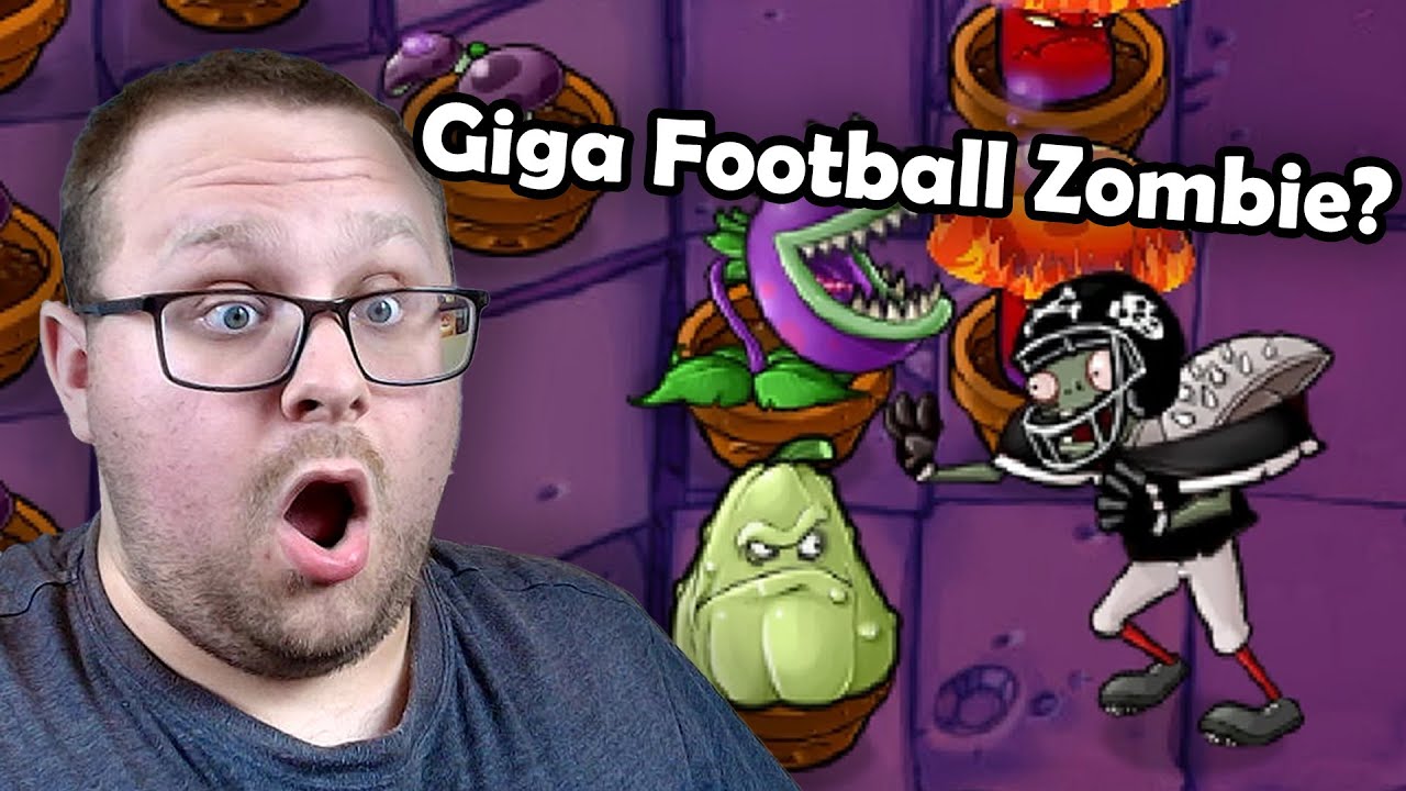 It takes Two Instants to kill a Giga Football Zombie?!?! - YouTube