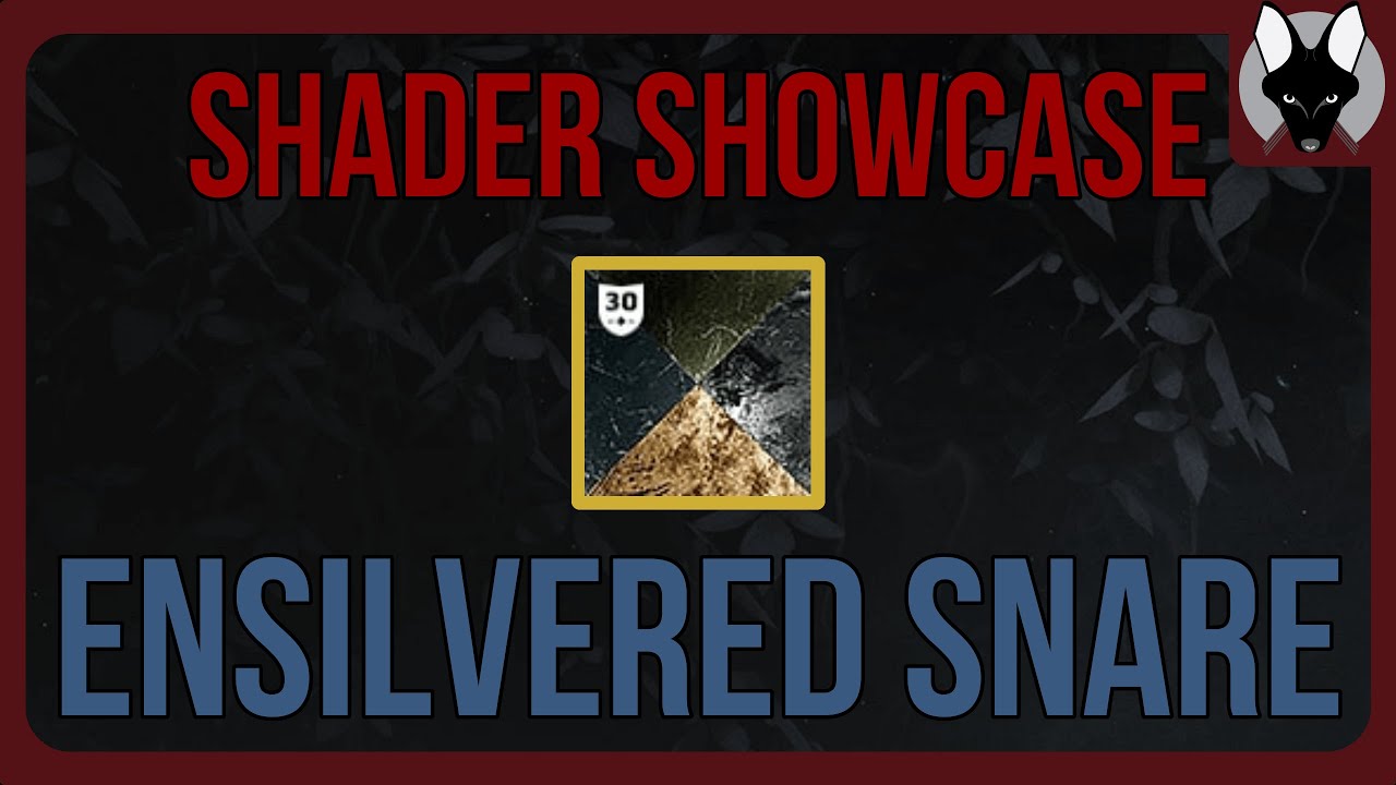Shader Showcase (ENSILVERED SNARE) | Destiny 2 - YouTube