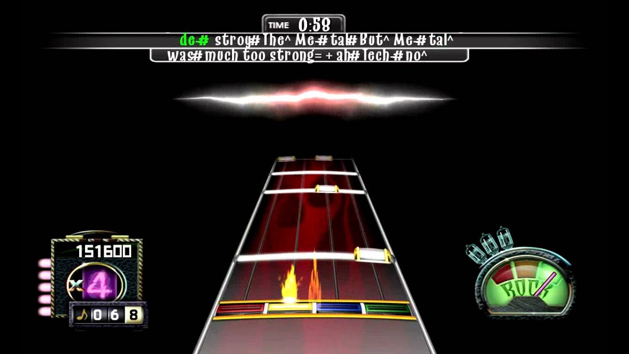 Frets On Fire - The Metal - Tenacius D (Expert Drums 98%) - YouTube