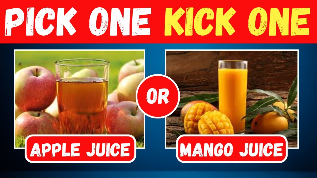 Pick One Kick One | Would You Rather | Fun Challenge This Or That Video ...