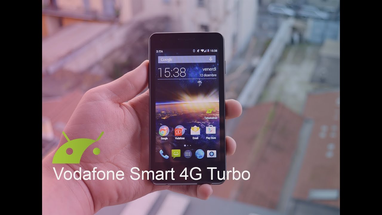 Vodafone Smart 4G Turbo recensione di TuttoAndroid.net - YouTube