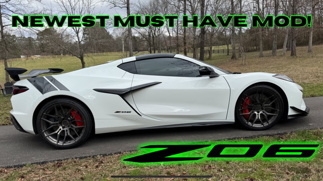 Every C8 Z06 corvette needs this mod! Get yours today and COMPLETE your ...