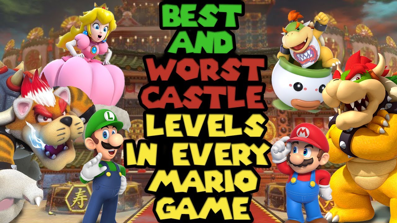 The Best and Worst Castle Levels in Every Mario Game - YouTube