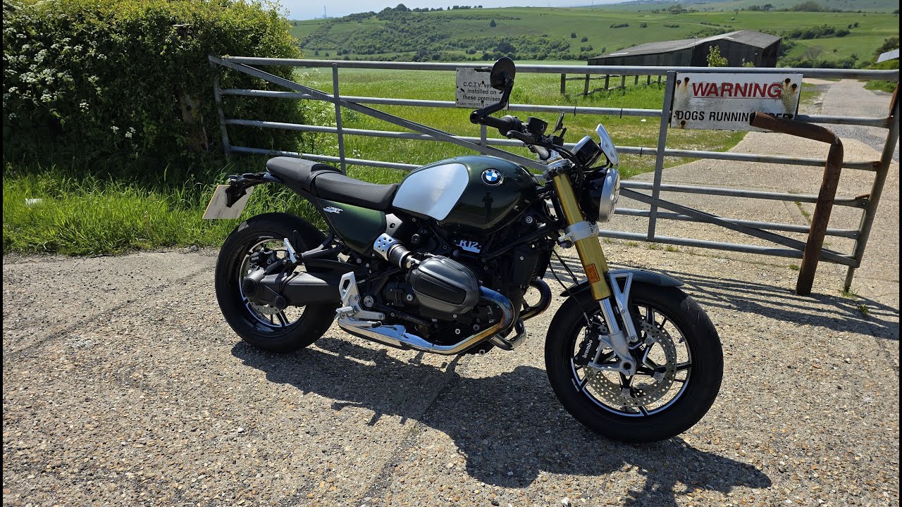 New Bmw R 12 NINE T with Akrapovic exhaust. - YouTube