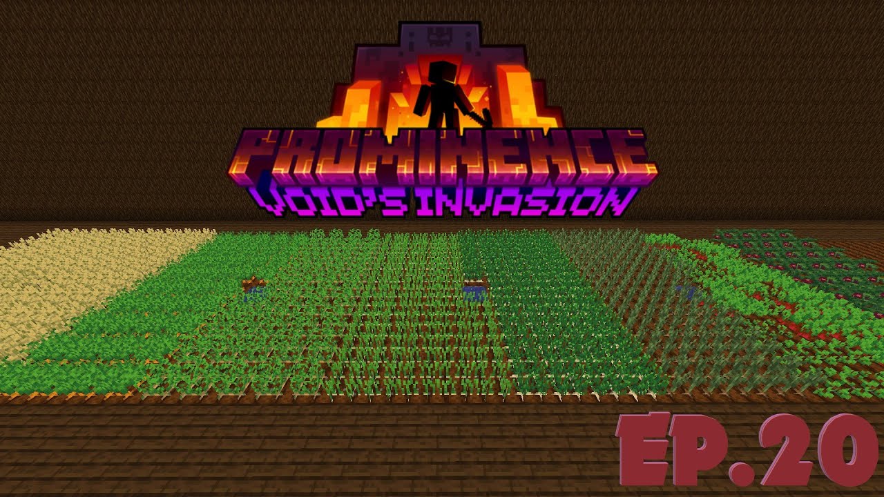 Prominence II Modded Minecraft Episode 20: I'm a farmer now - YouTube