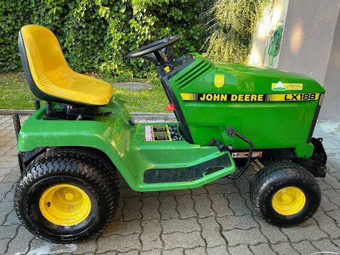 John Deere Lx 188 Motor and Transmission Oil change - YouTube