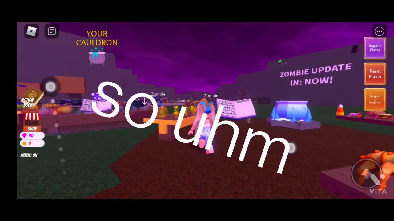 checking out the zombie update in wacky wizards 😋 / how to get the ...