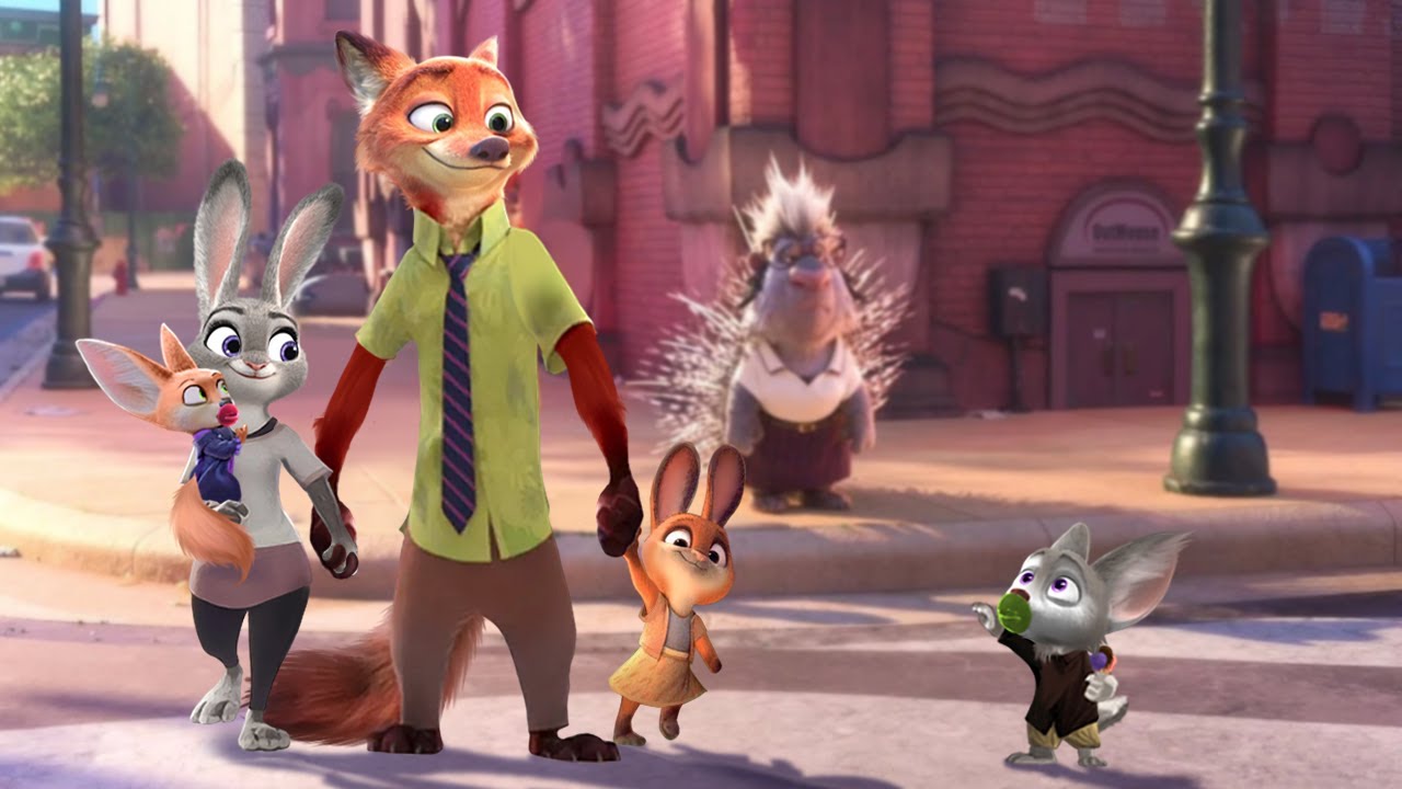 Nick and Judy's family - Zootopia 2 (Speededit) - YouTube