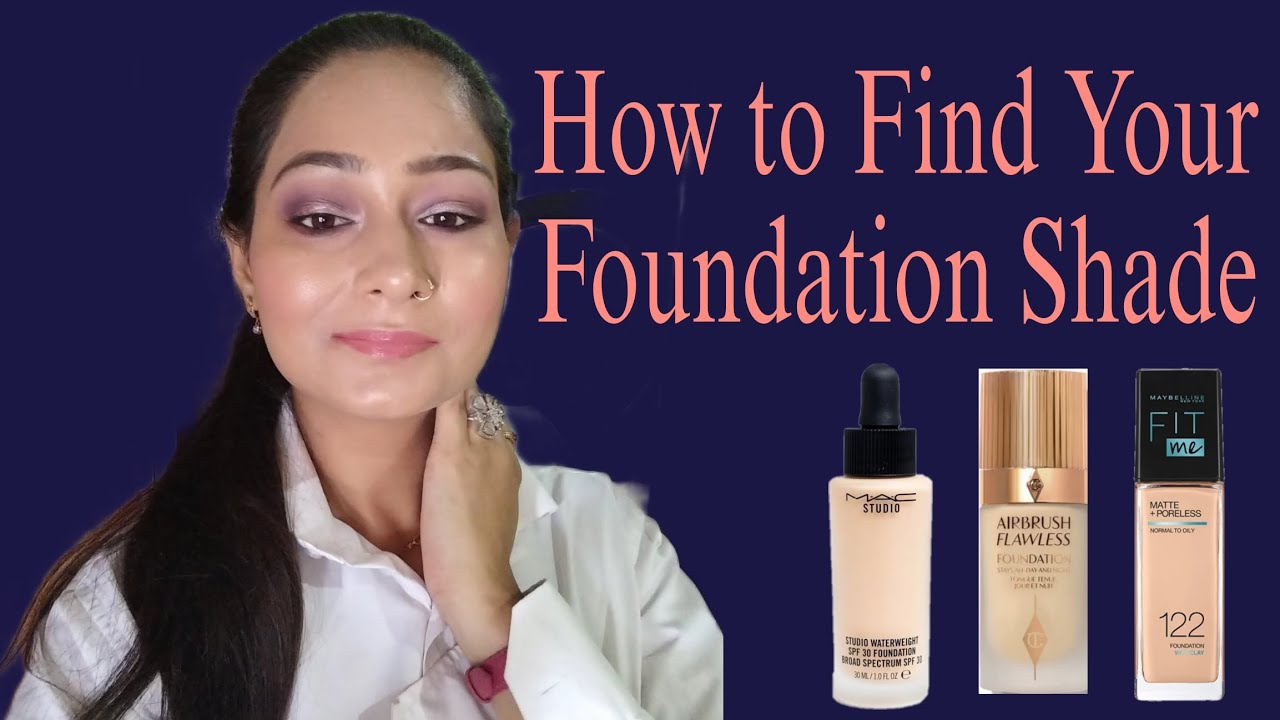 Find Your foundation shade? Foundation shade kaise pick kare|Rupali Sharma Makeovers#trending# ...