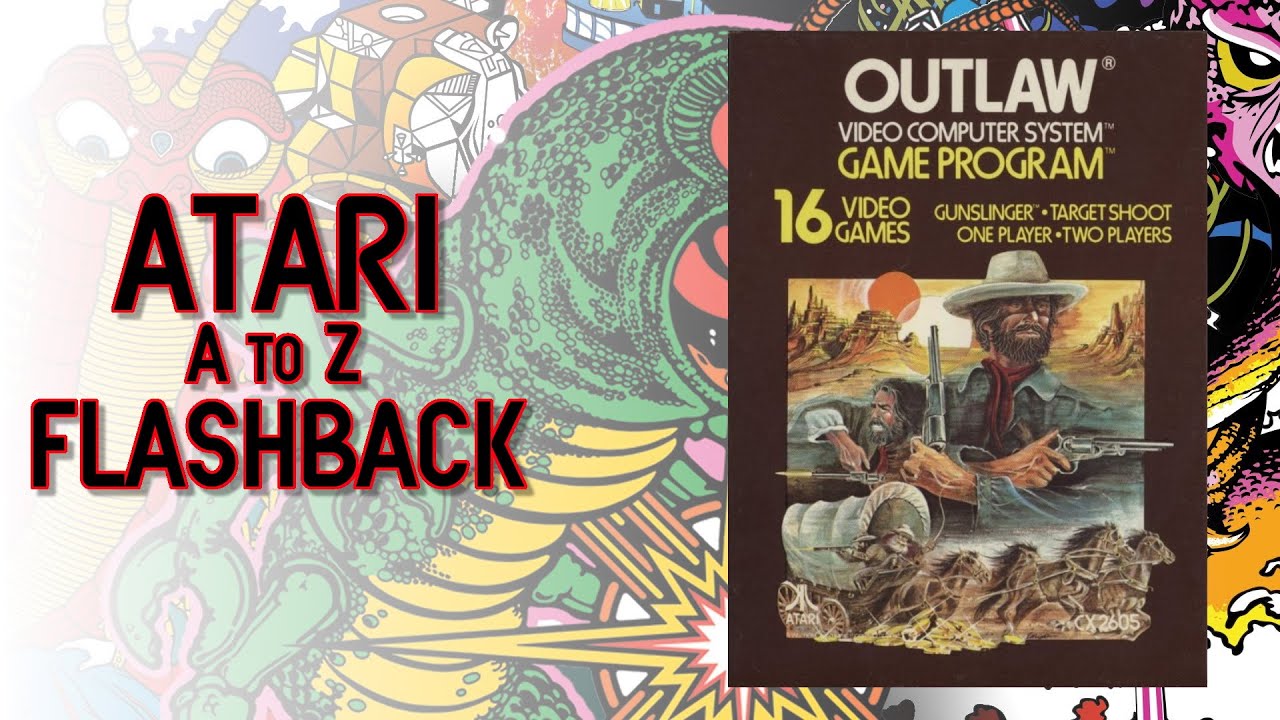 Outlaw for Atari 2600 challenges us to a gunfight at the four-colour ...
