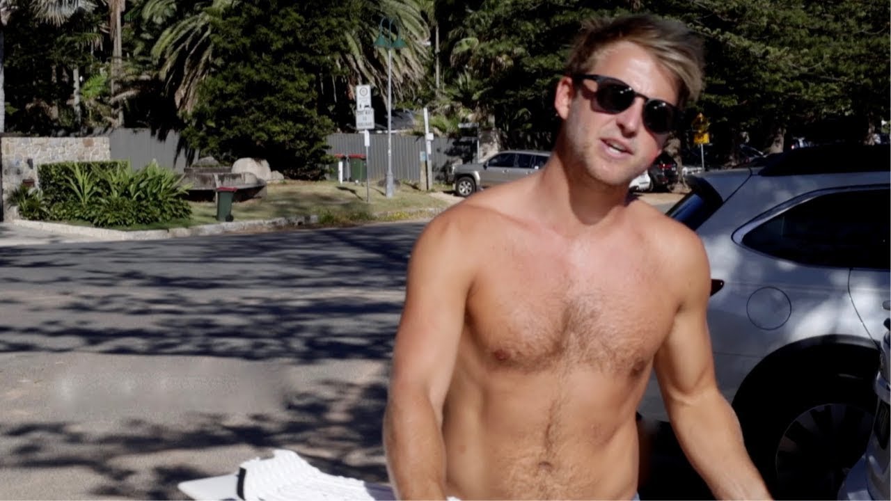 Surfer Talks Dirty Whilst Trying To Explain Paddling - YouTube