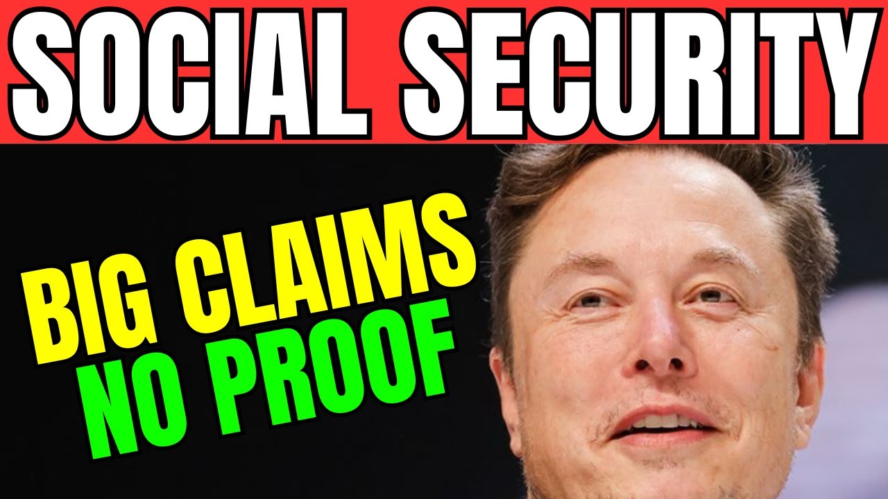 Musk QUITS After Finding ZERO Social Security FRAUD — This CHANGE ...