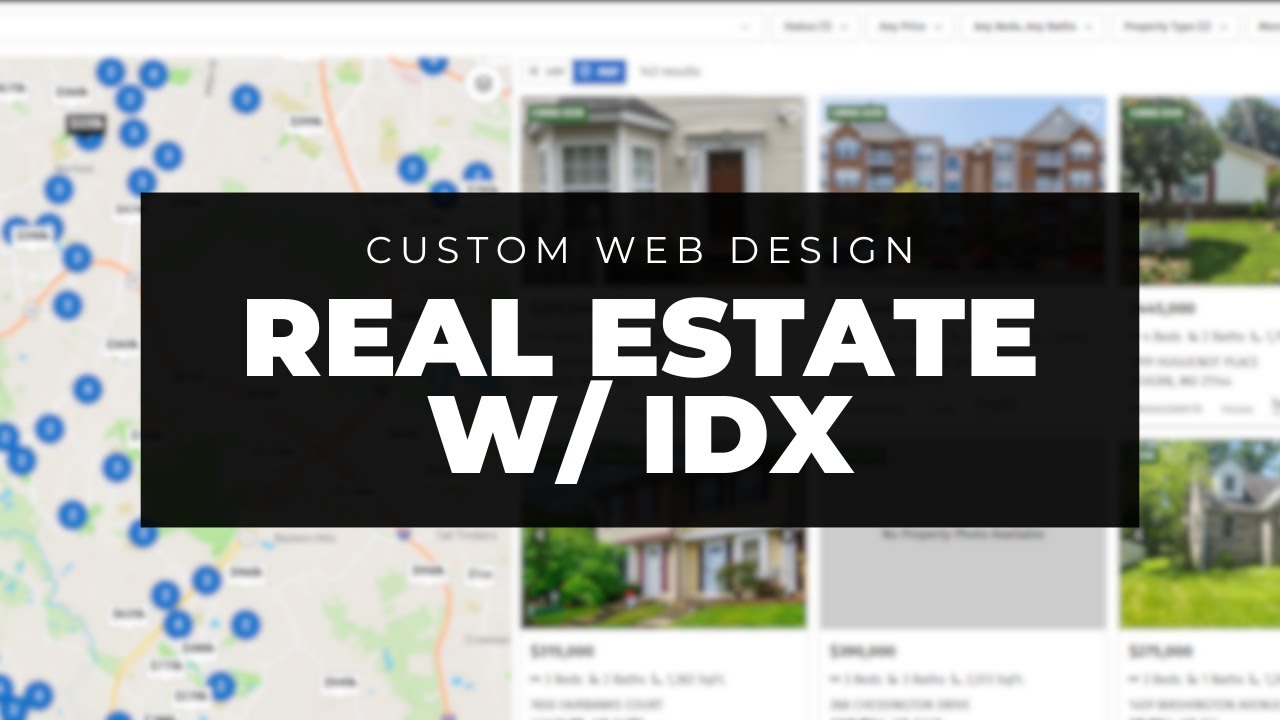 Real Estate Website Design with IDX Integration - YouTube