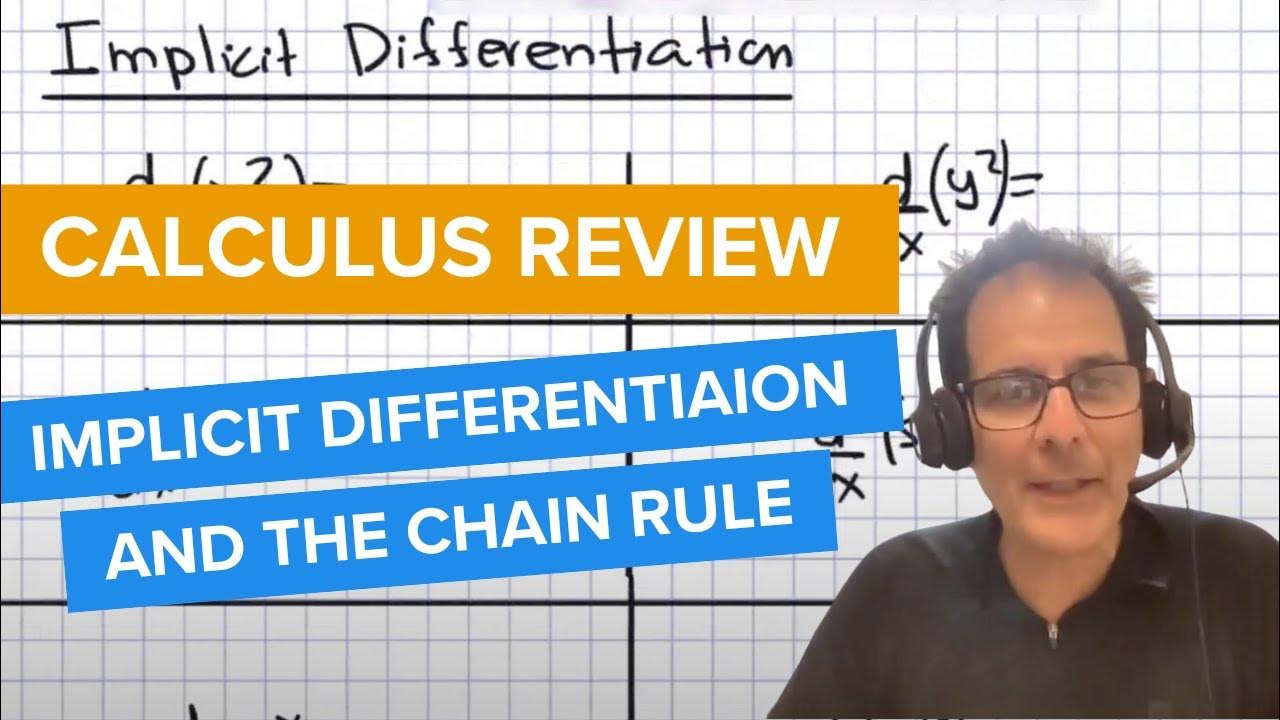 Calculus Lesson: Implicit Differentiation & Chain Rule Review (PRACTICE ...