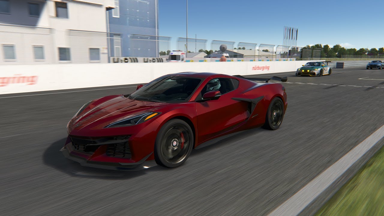 C8 Z06 racing supercars at Nurburgring - YouTube