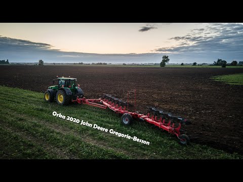 Orka 2020 John Deere 8400 R & Grégoire-Besson GR Ptaszkowo