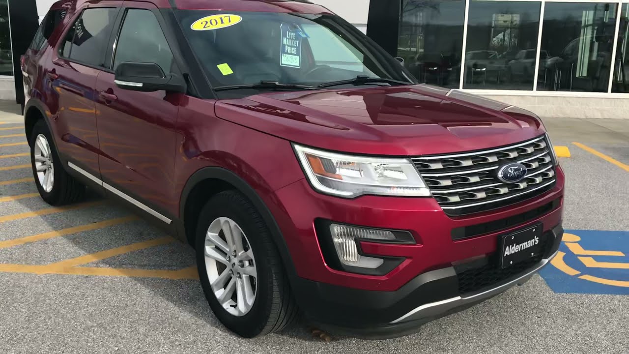 2017 Ford Explorer XLT FWD - YouTube