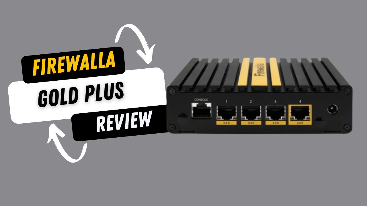 Firewalla Gold Plus: Fortifying Your Network Security! | Review - YouTube