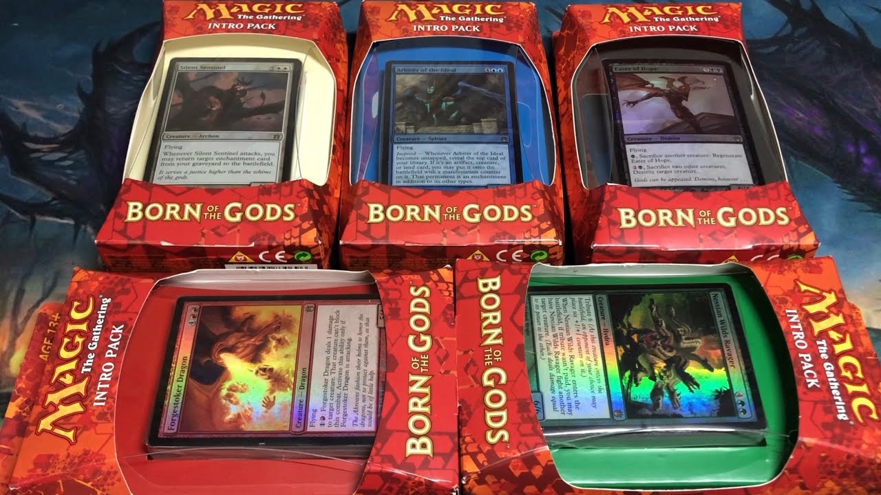Born of the Gods Intro Deck Inspiration Struck - Magic the Gathering # ...