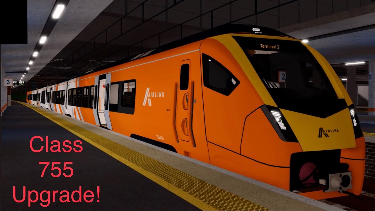 Stepford County Railway sneak peek #1 Airlink class 755 upgrade!! - YouTube