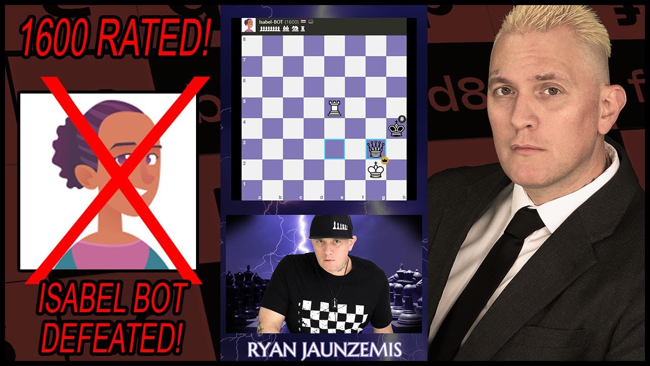No mercy for 1600 rated bots! RIP Isabel! ♔ #chess #chessmaster - YouTube