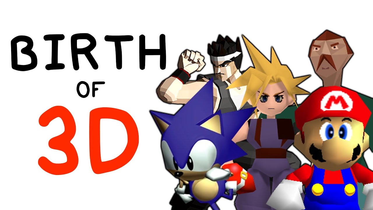 The Birth of 3D Video Games - YouTube