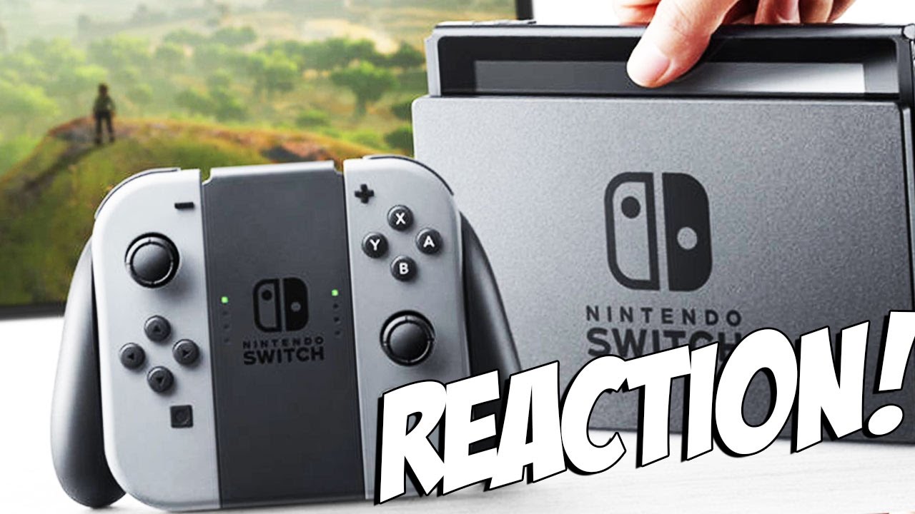 Nintendo Switch Trailer LIVE REACTION - YouTube