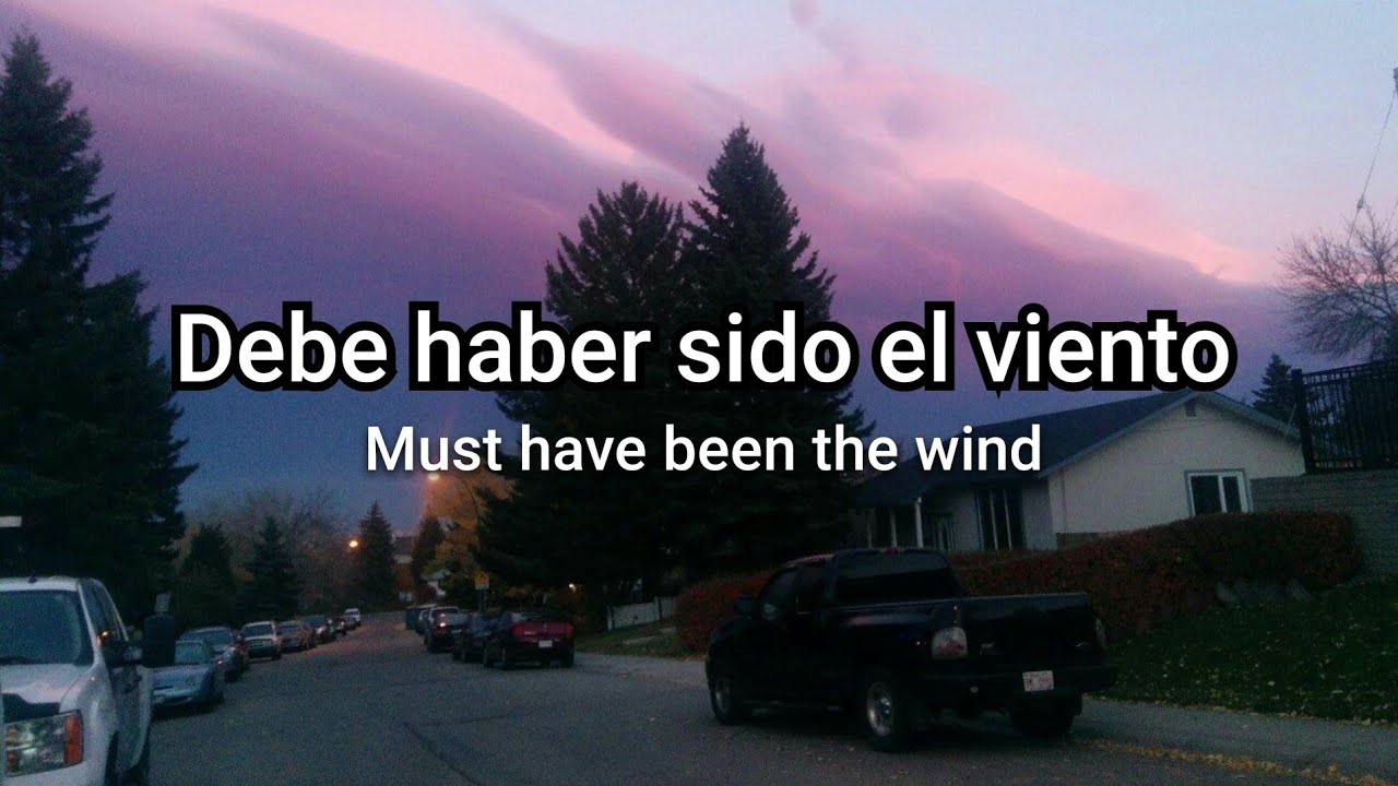 Alec Benjamin - Must Have Been The Wind | Letra español e inglés - YouTube
