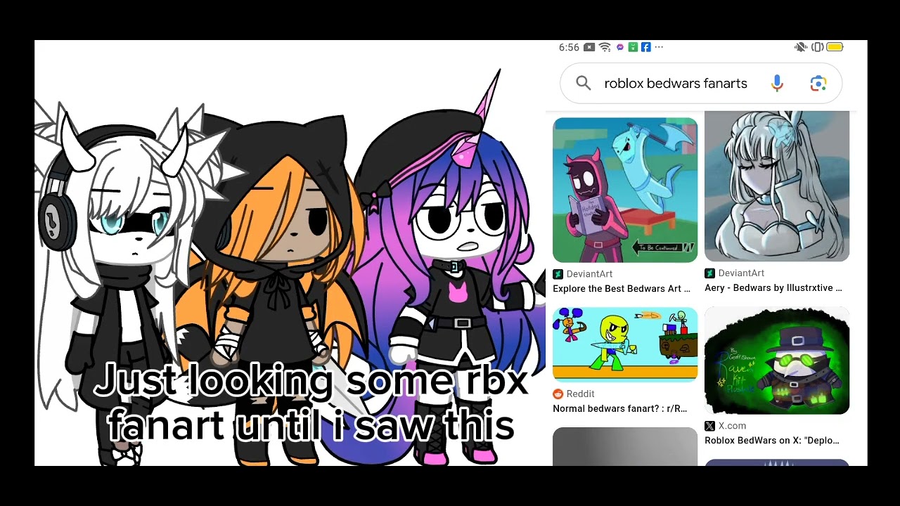 Me when i see R34 arts on Roblox BedWars... - YouTube