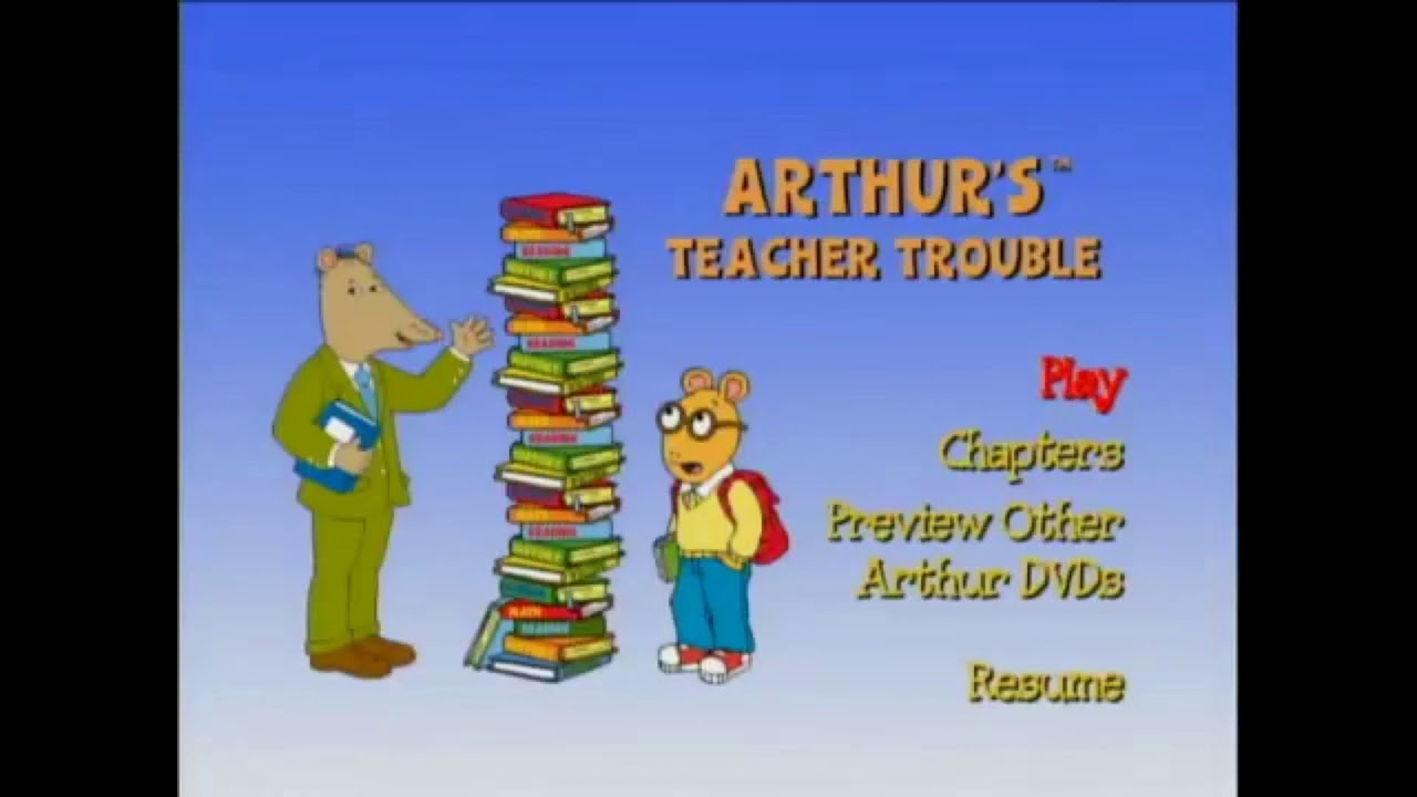 Opening to Arthur's Teacher Trouble 2003 DVD (Universal Print) - YouTube