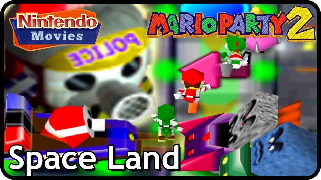 Mario Party 2 - Space Land (2 Players, 50 Turns!) - YouTube