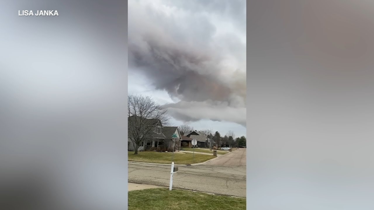 Residents concerned about apparent chemicals after massive fire in ...