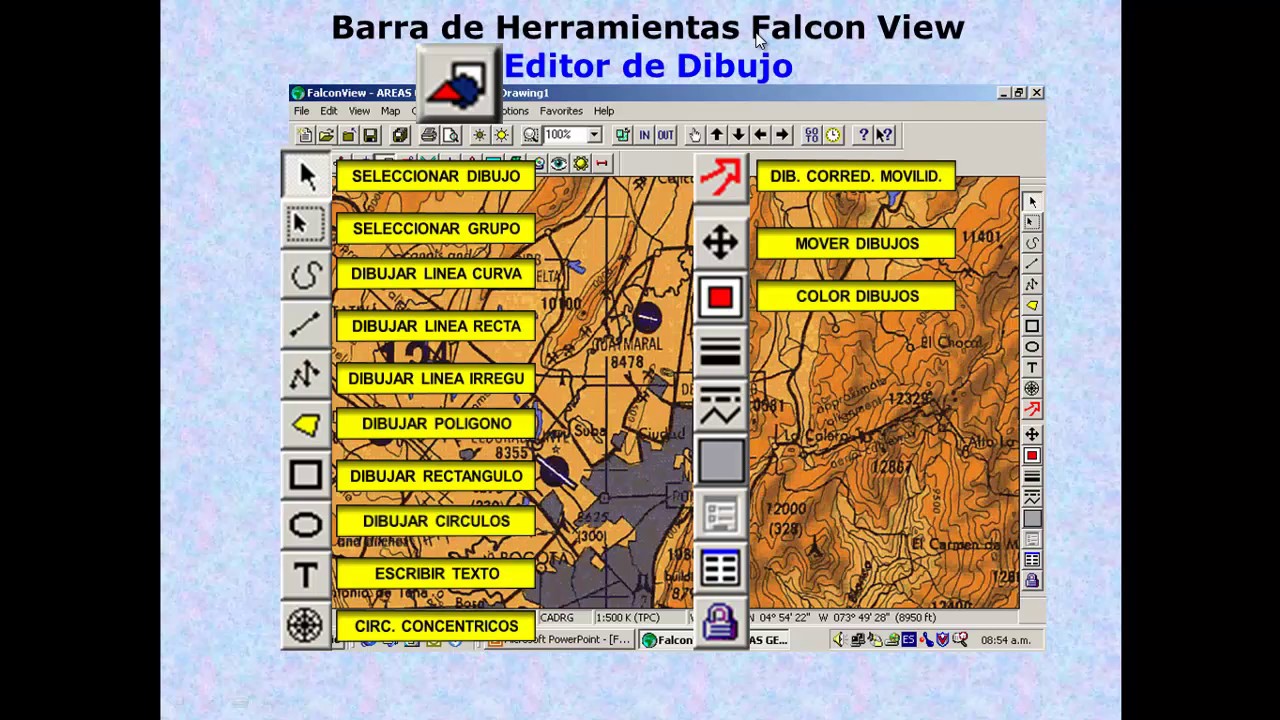 Tutorial FalconView Parte 1 - YouTube