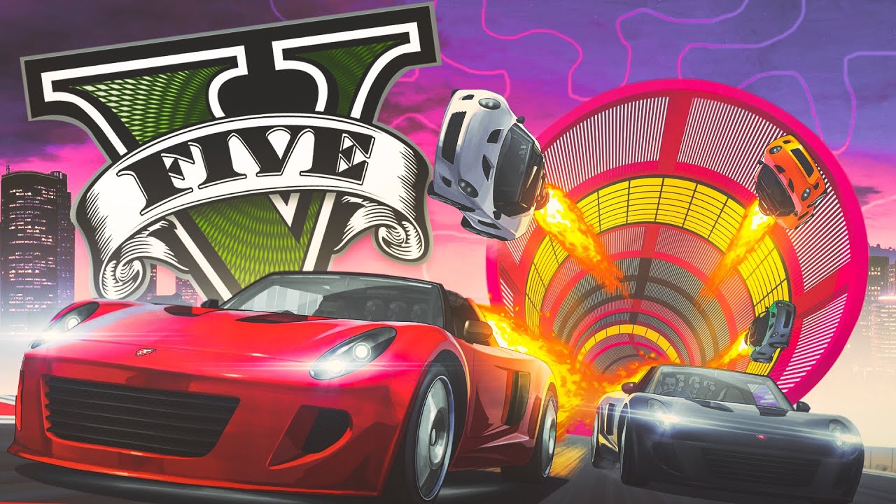 YOUR FAVOURITE PARKOUR RACER IS BACK! GTA V RACES WITH THE BOYS🔥 - YouTube