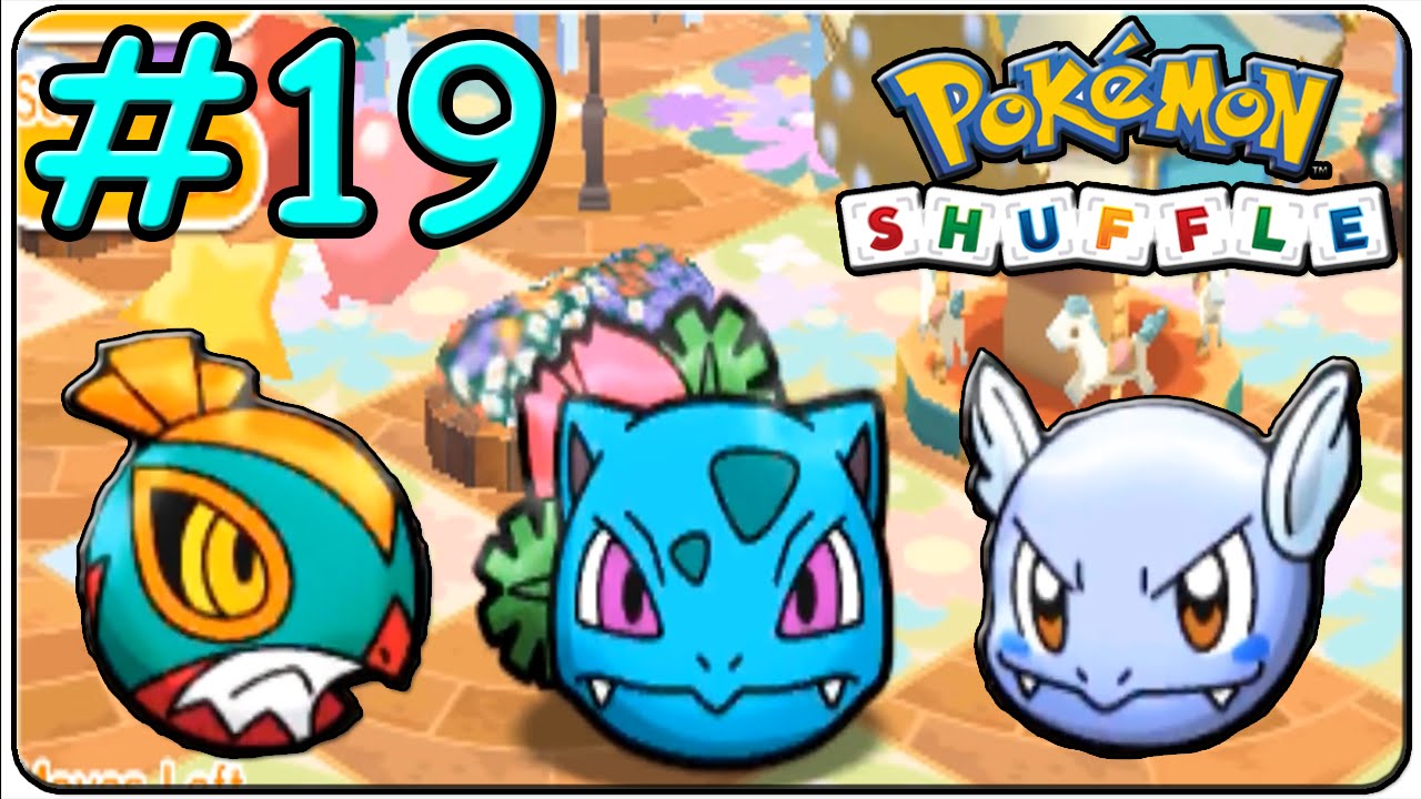 Pokémon Shuffle 100% Walkthrough Part 19 (Stage 57,58 & 59) - YouTube