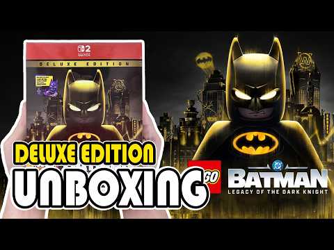 Lego Batman: Legacy of the Dark Knight Deluxe Edition (Nintendo Switch 2) Unboxing
